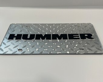 Hummer Vanity Plate - Etsy