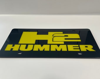 Hummer Vanity Plate - Etsy