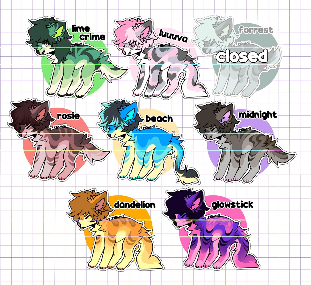 Furry Furries Fursona Sona Anime Art OC Adopt Adopts Adoptable ...