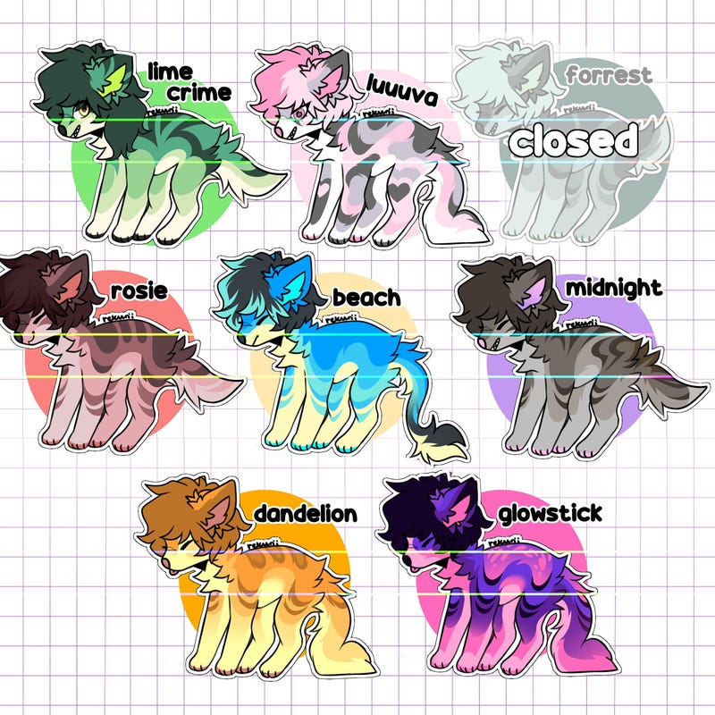 Female Furry Art - Etsy