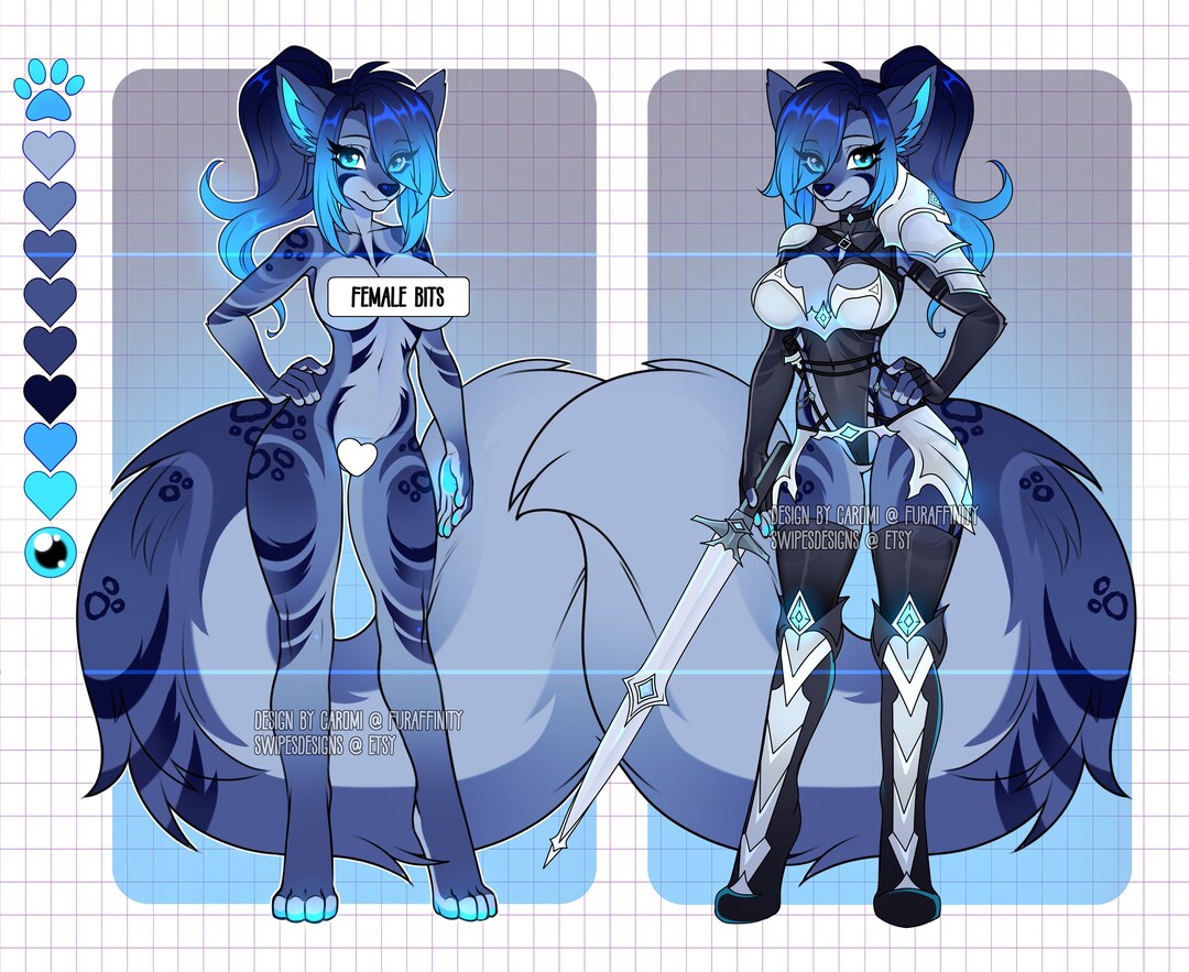 NSFW Furry Furries Fursona OC Femboy Boy Feminine Anime Character Char ...