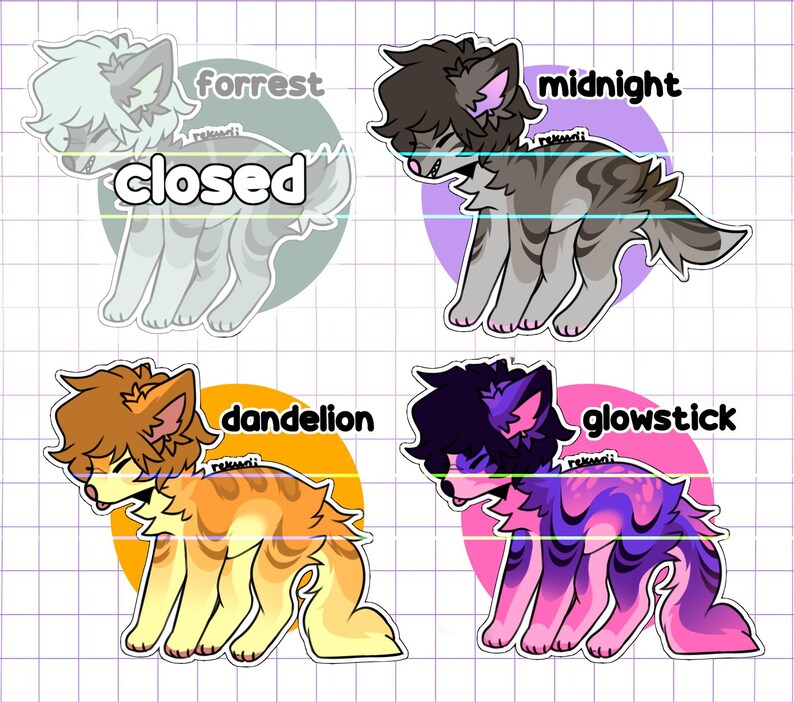 Furry Furries Fursona Sona Anime Art OC Adopt Adopts Adoptable ...