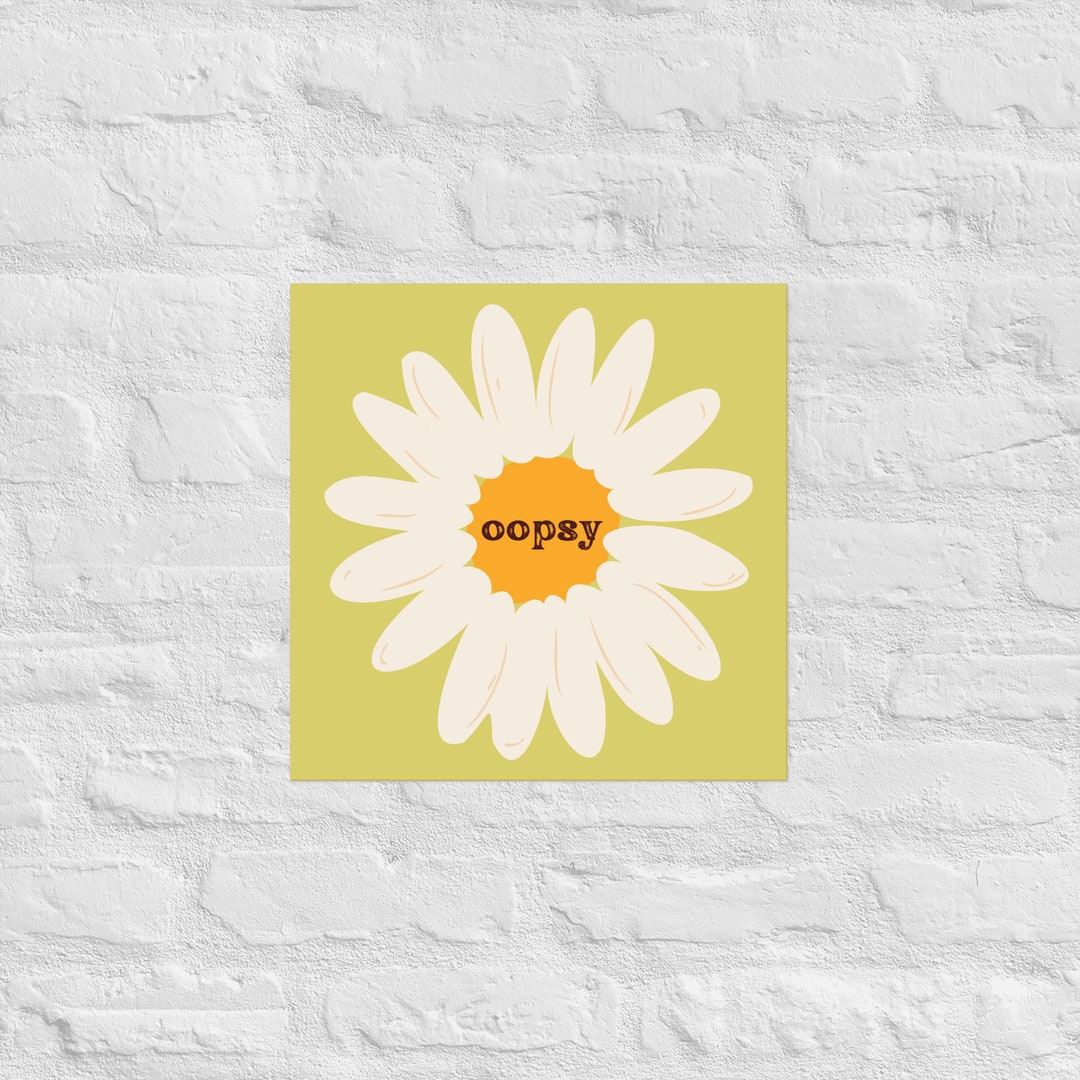 Oopsy Daisy Square Poster - Etsy