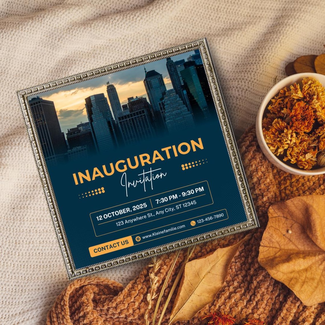 Invitation moderne à un événement professionnel | Invitation à l ...