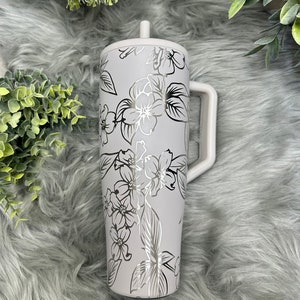 Dogwood Flower Engraved 40oz Brumate Era Tumbler, Dogwood Engraved Era ...