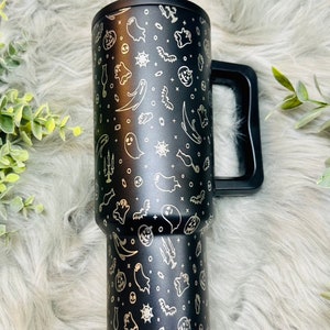Engraved Halloween 40oz Tumbler, Simple Modern Trek - Etsy