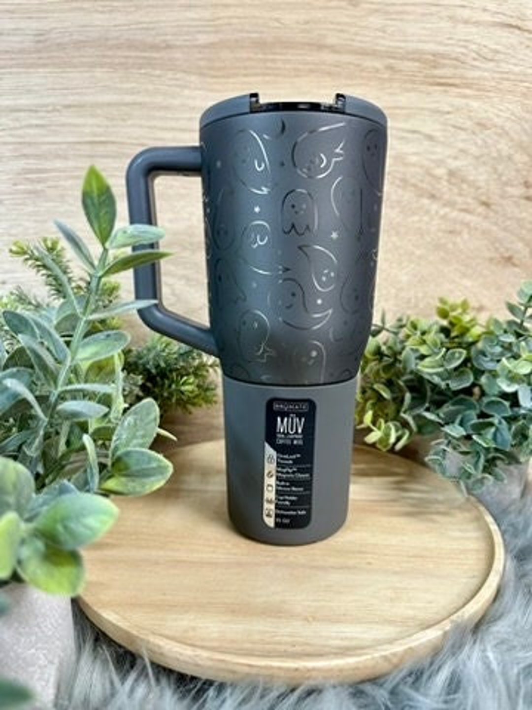 Cute Ghost Engraved Brumate Muv Tumbler, Ghosties Engraved Muv ...