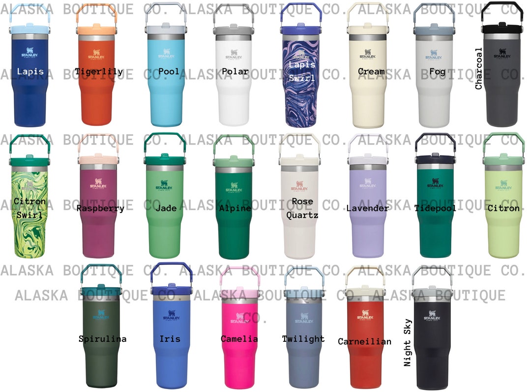 Custom Engraved Stanley Iceflow Water Bottle, Custom Order - Etsy