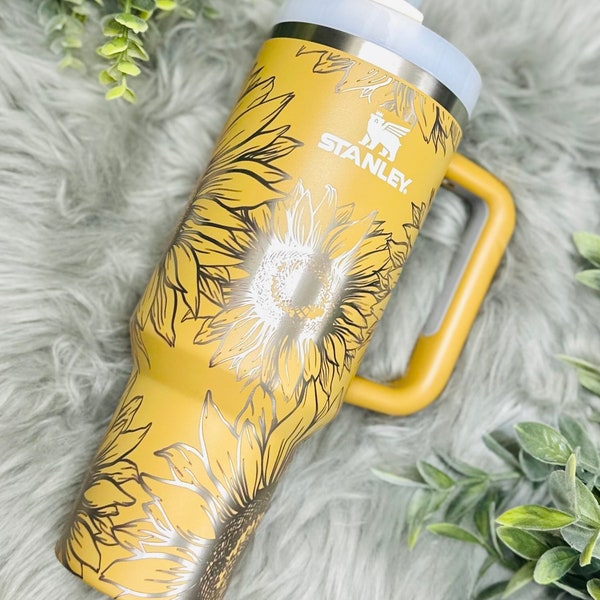 Sunflower Stanley Cup - Etsy