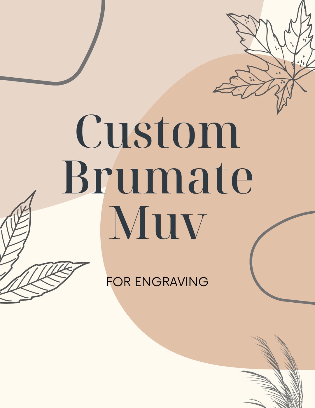 Custom Engraved Brumate Muv Tumbler With Handle, Personalized Cup - Etsy