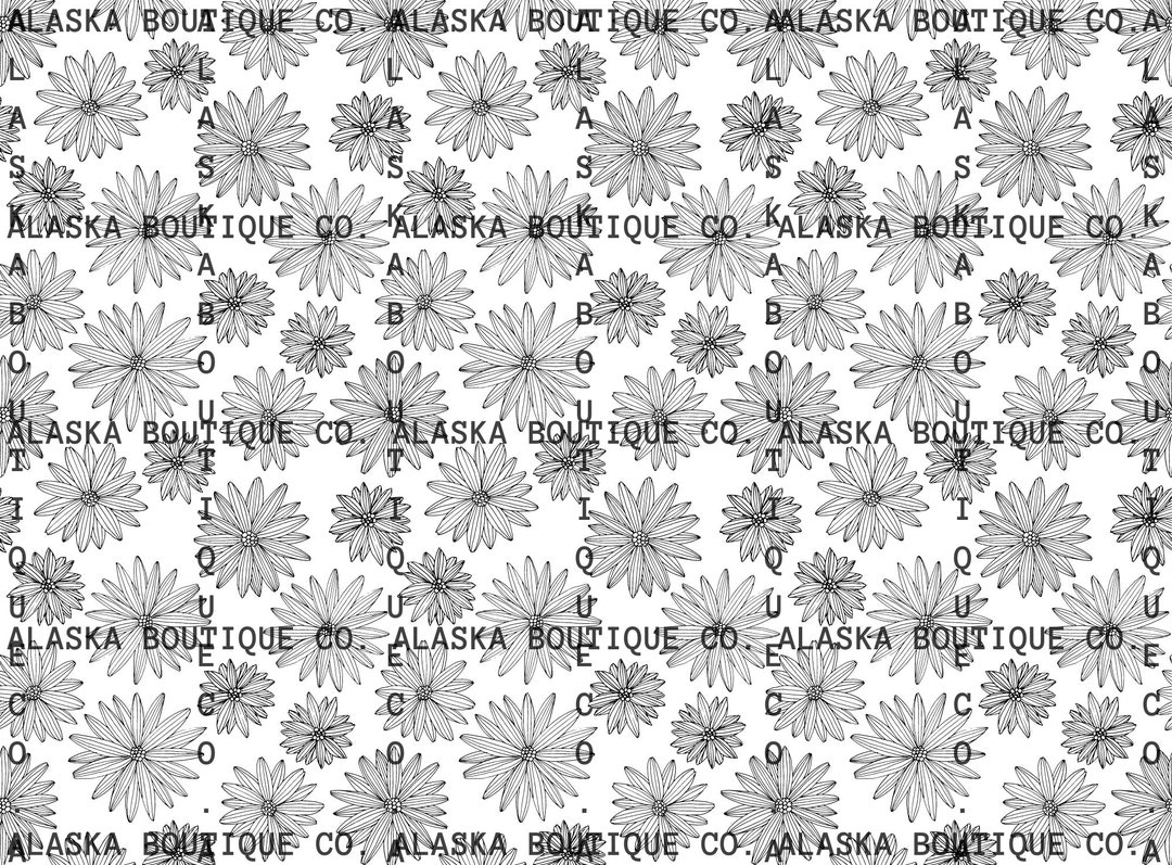 Daisy Laser Engraved Full Wrap Design for 30oz Tumbler, Digital ...