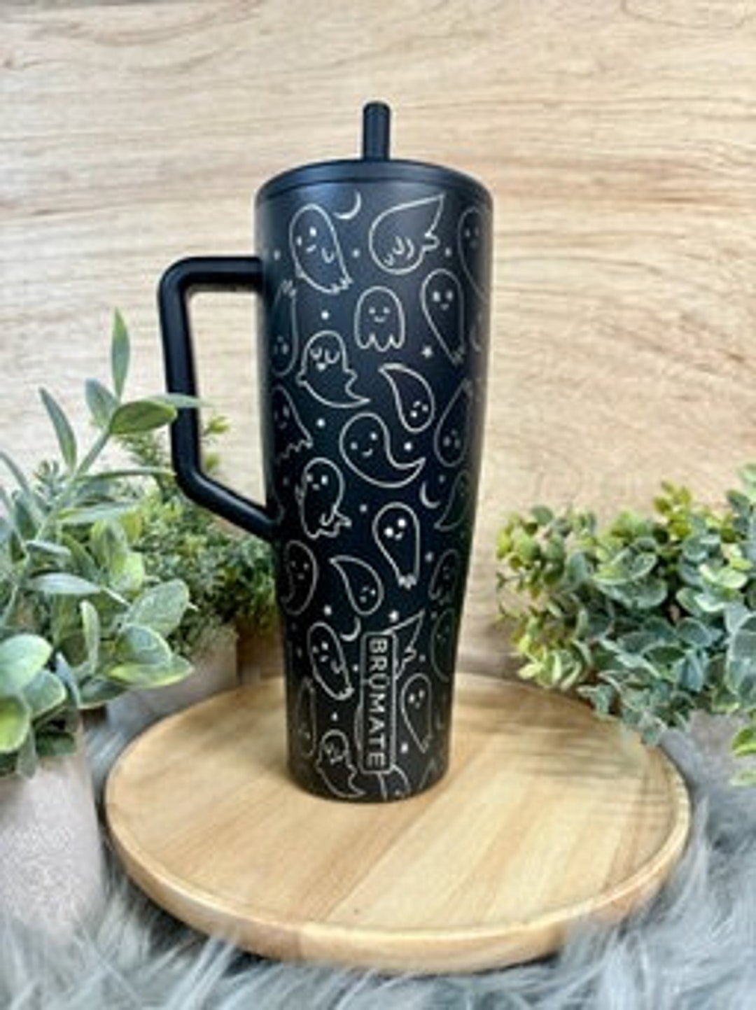 Cute Ghosts Engraved 40oz Brumate Era Tumbler, Ghosties Engraved Era ...