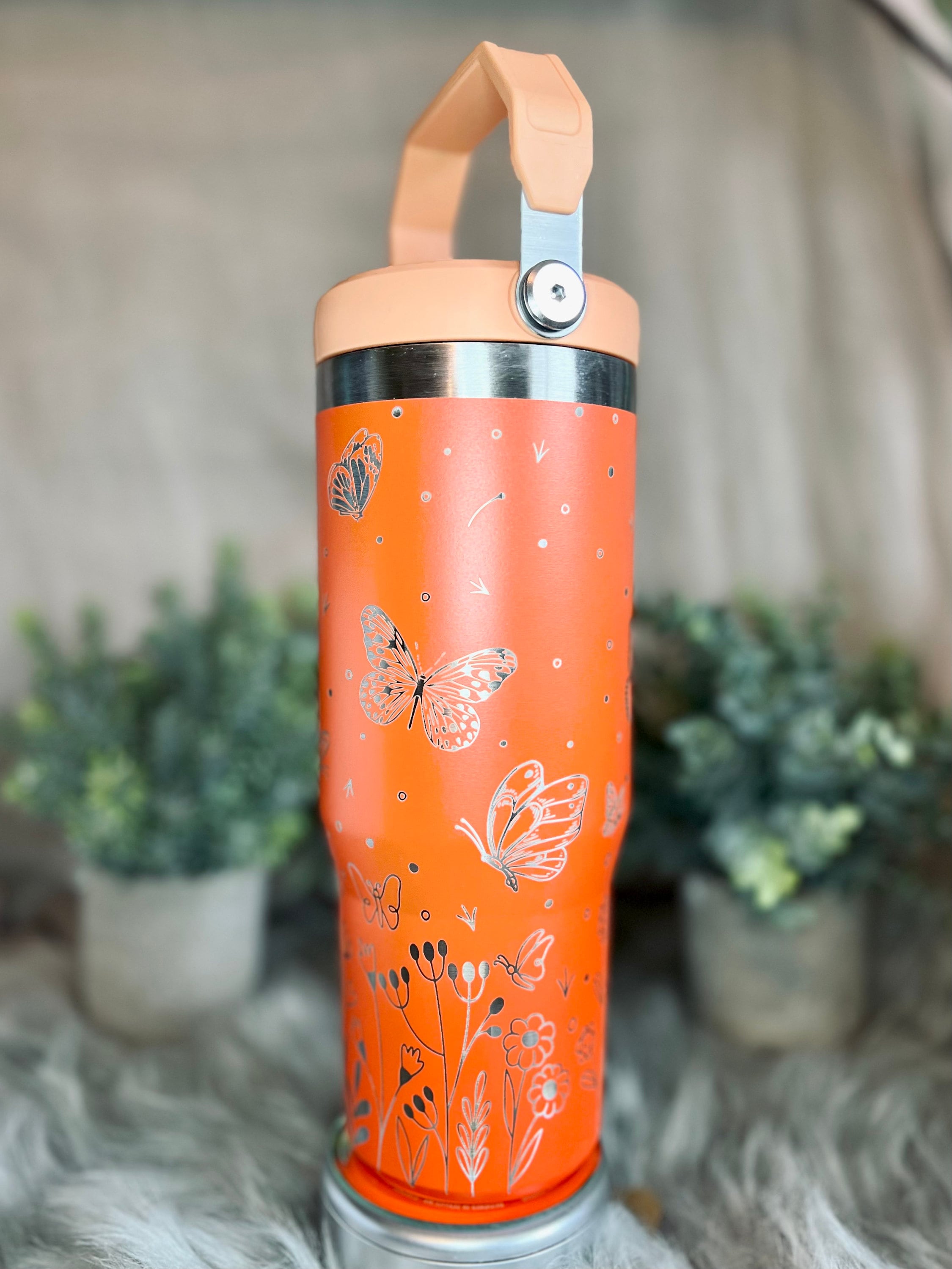 Butterfly Wrap, Tumbler Wrap Lightburn, Seamless Tumbler Wrap, Wrap for ...