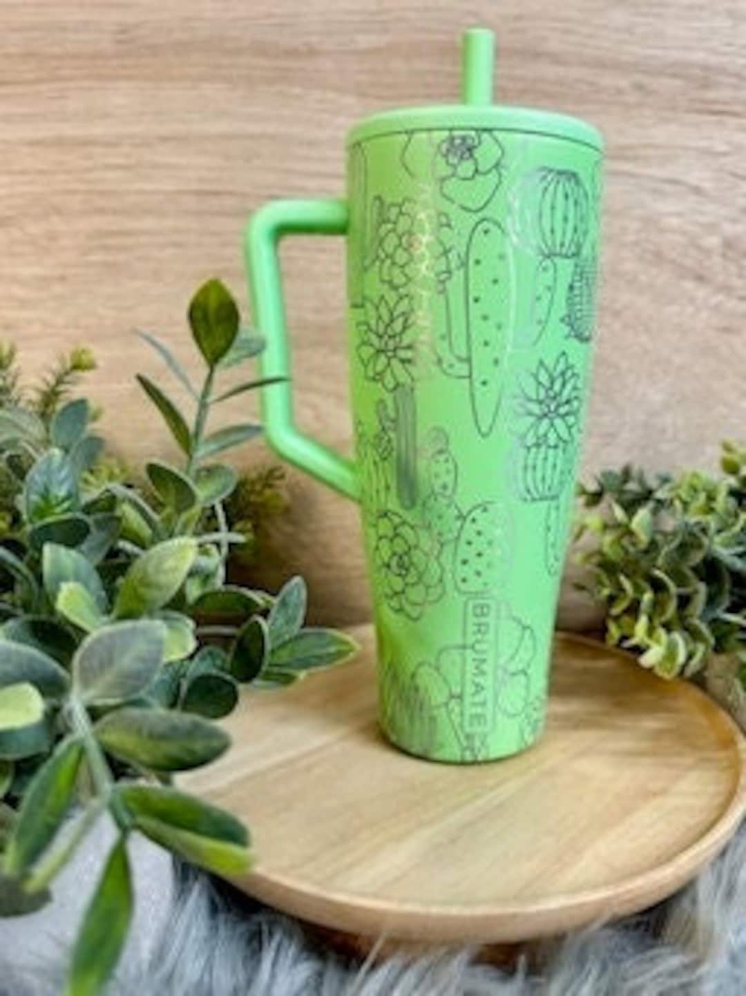 Cactus Engraved 40oz Brumate Era Tumbler, Cactus Engraved Era, 40oz ...