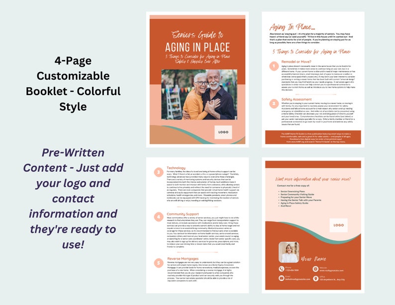 Complete Senior Guides Series COLORFUL Style Seniors - Etsy