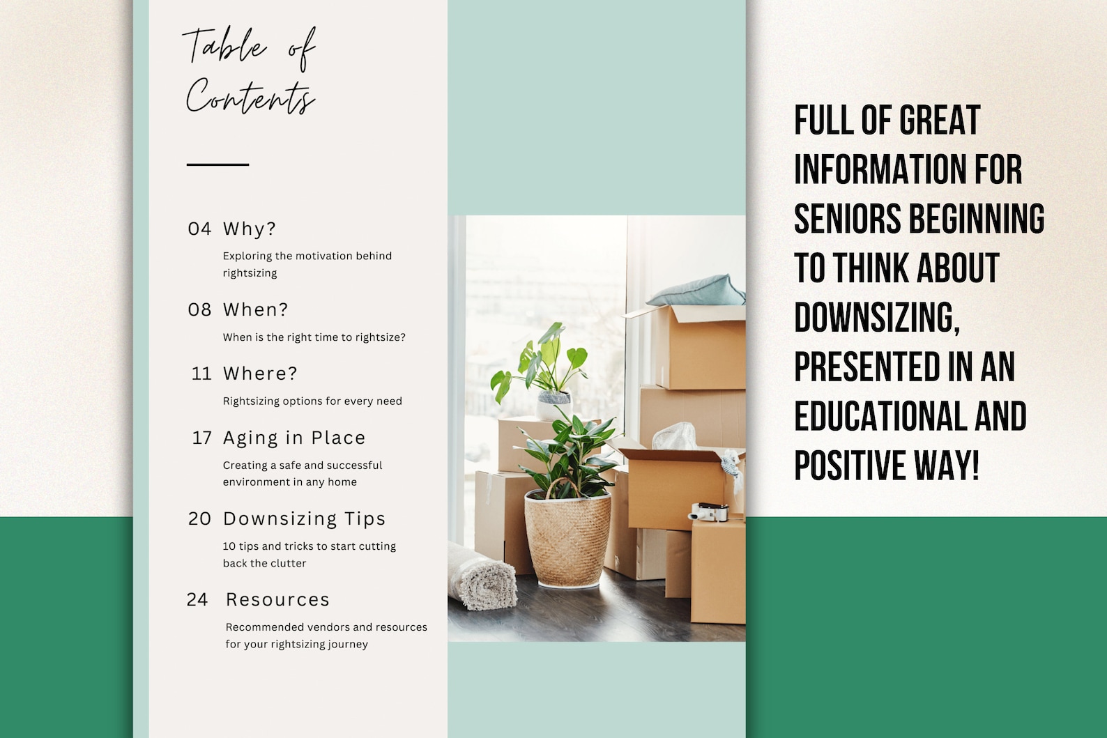 Downsizing Guide for Seniors, Senior Real Estate Guide, Real Estate ...