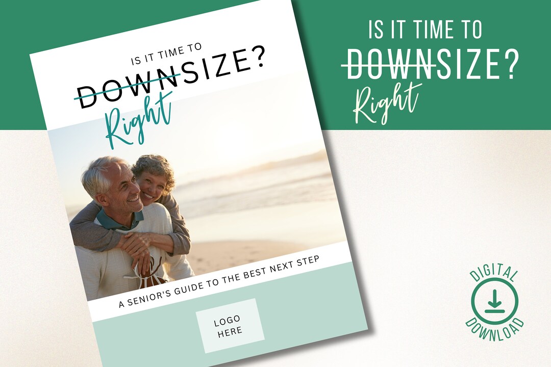 Downsizing Guide for Seniors, Senior Real Estate Guide, Real Estate ...