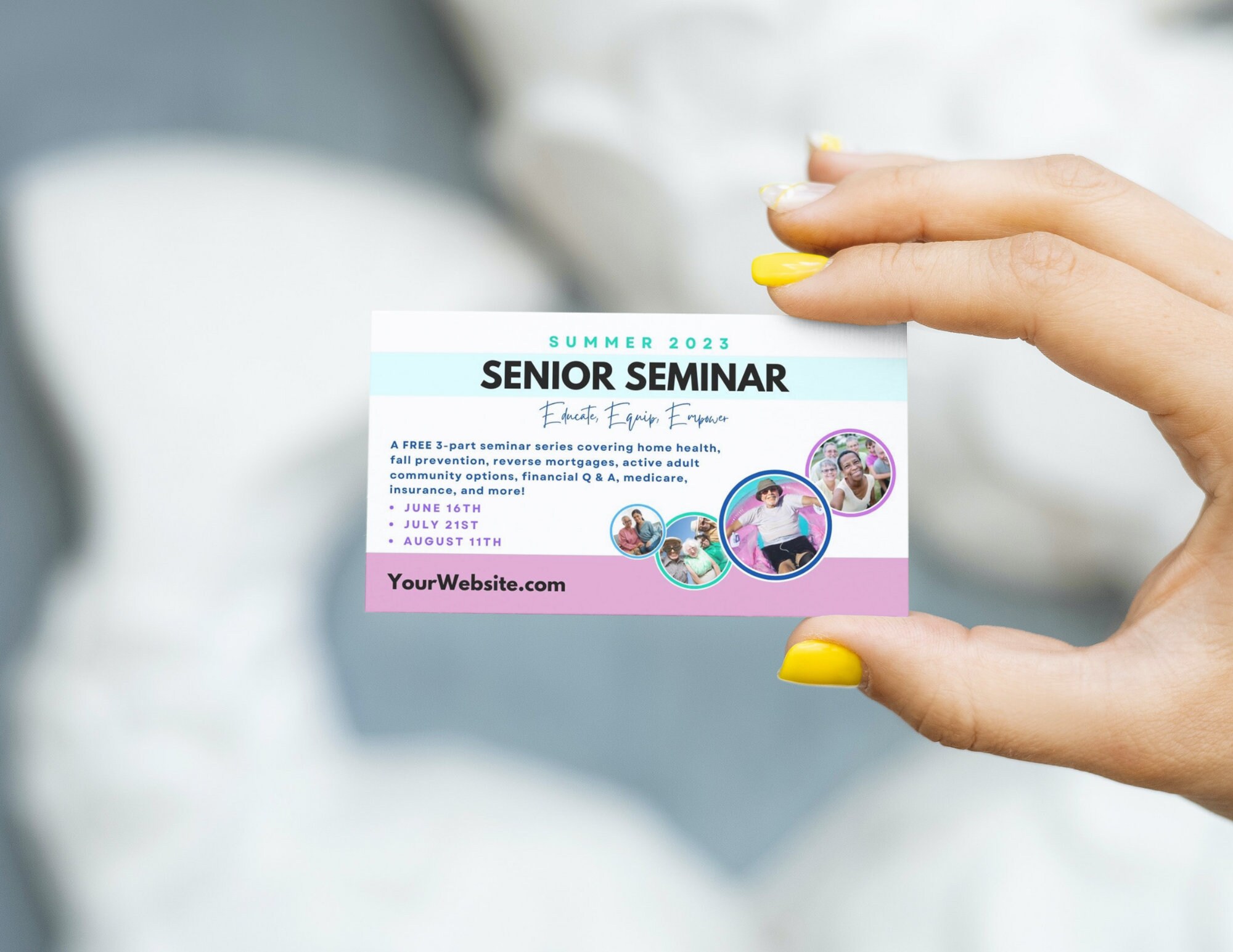 Summer Senior Seminar Quick Start Kit, Real Estate, Downsizing, Booklet ...