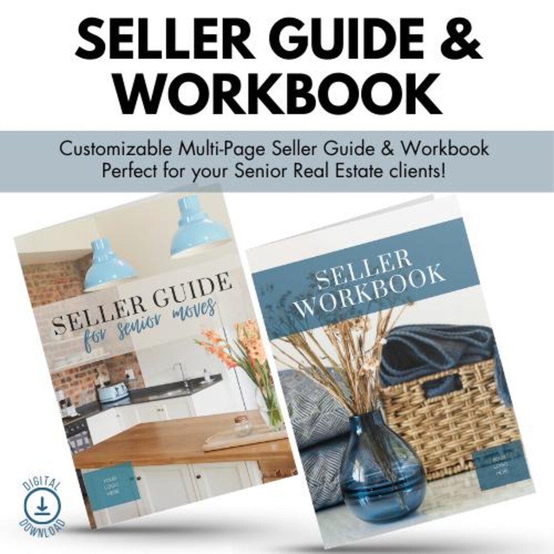 Senior Real Estate Seller Presentation and Seller Worksheet Bundle ...
