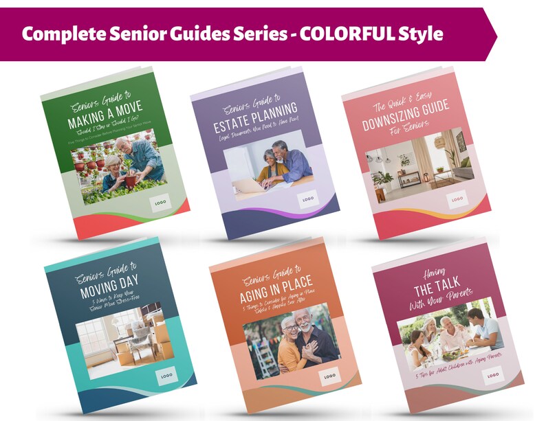 Complete Senior Guides Series - COLORFUL Style, Seniors, Aging, Real ...