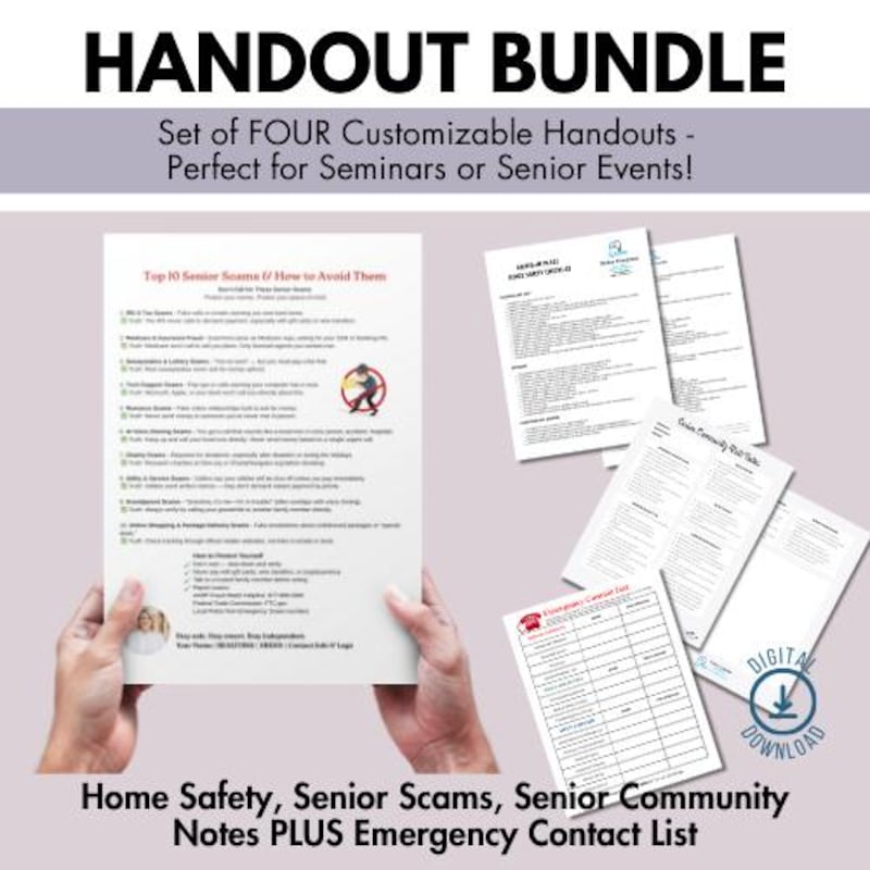 SeniorStuffStore - Etsy