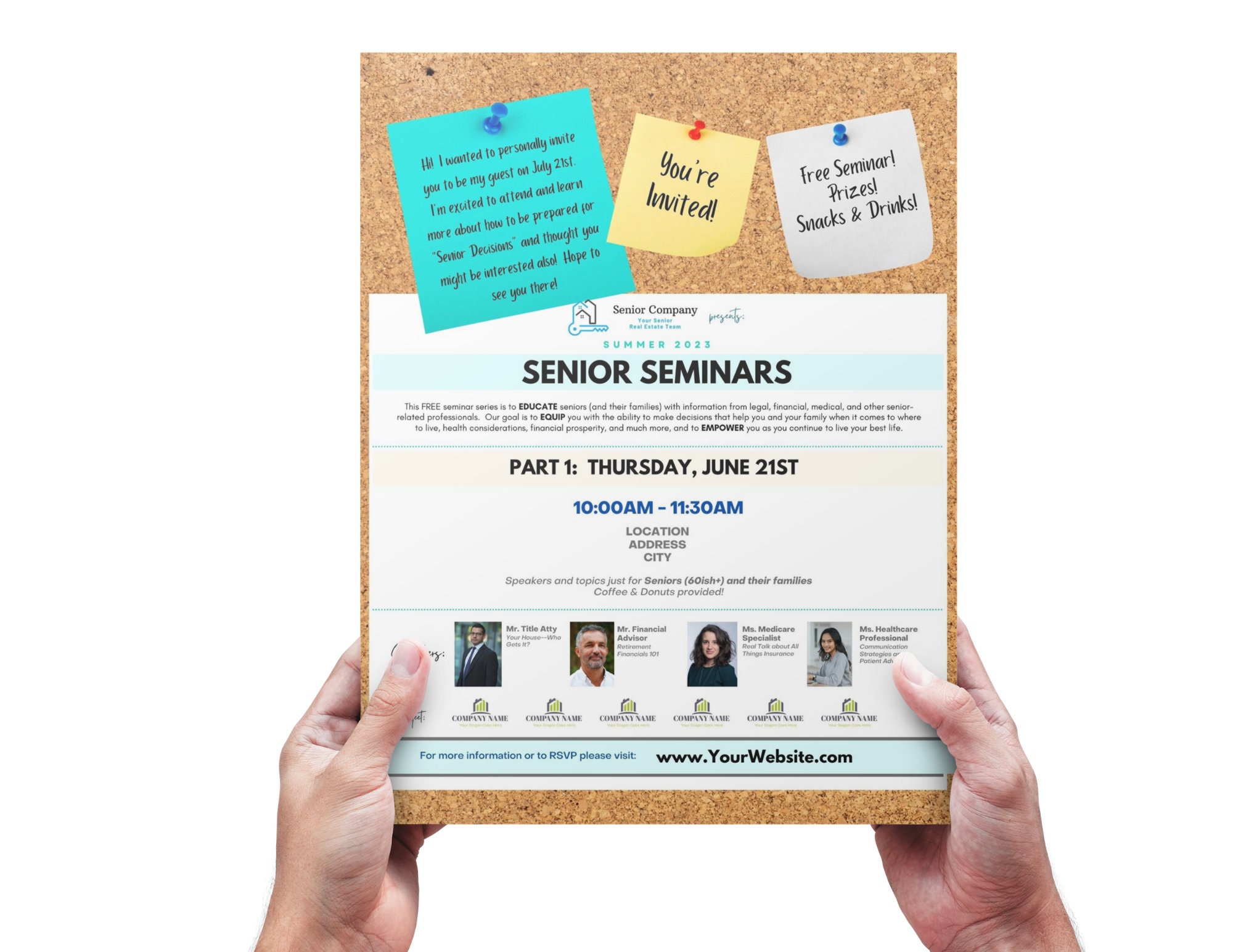Summer Senior Seminar Quick Start Kit, Real Estate, Downsizing, Booklet ...
