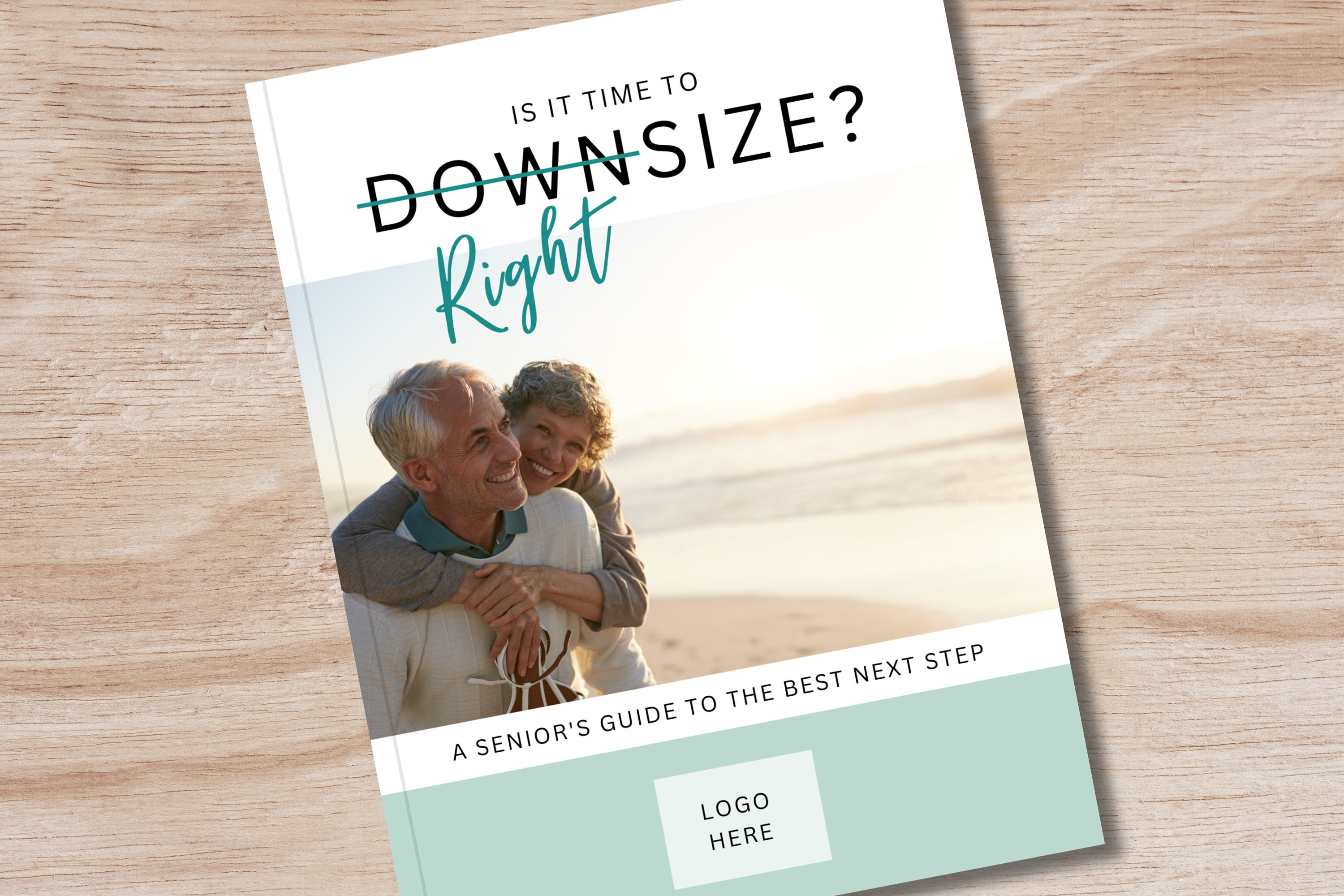 Downsizing Guide for Seniors, Senior Real Estate Guide, Real Estate Marketing Material, Digital ...