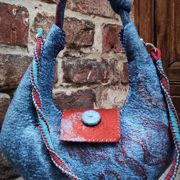 Nuno Felted Bag - Etsy
