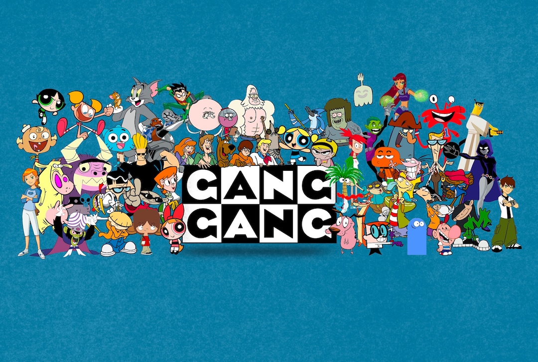 Cartoon Network | 90’s - 2000s | SVG Digital Print Fan Art - Etsy