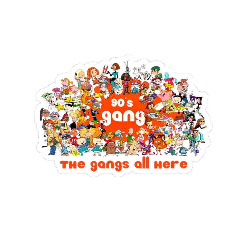 Nickelodeon Stickers - Etsy