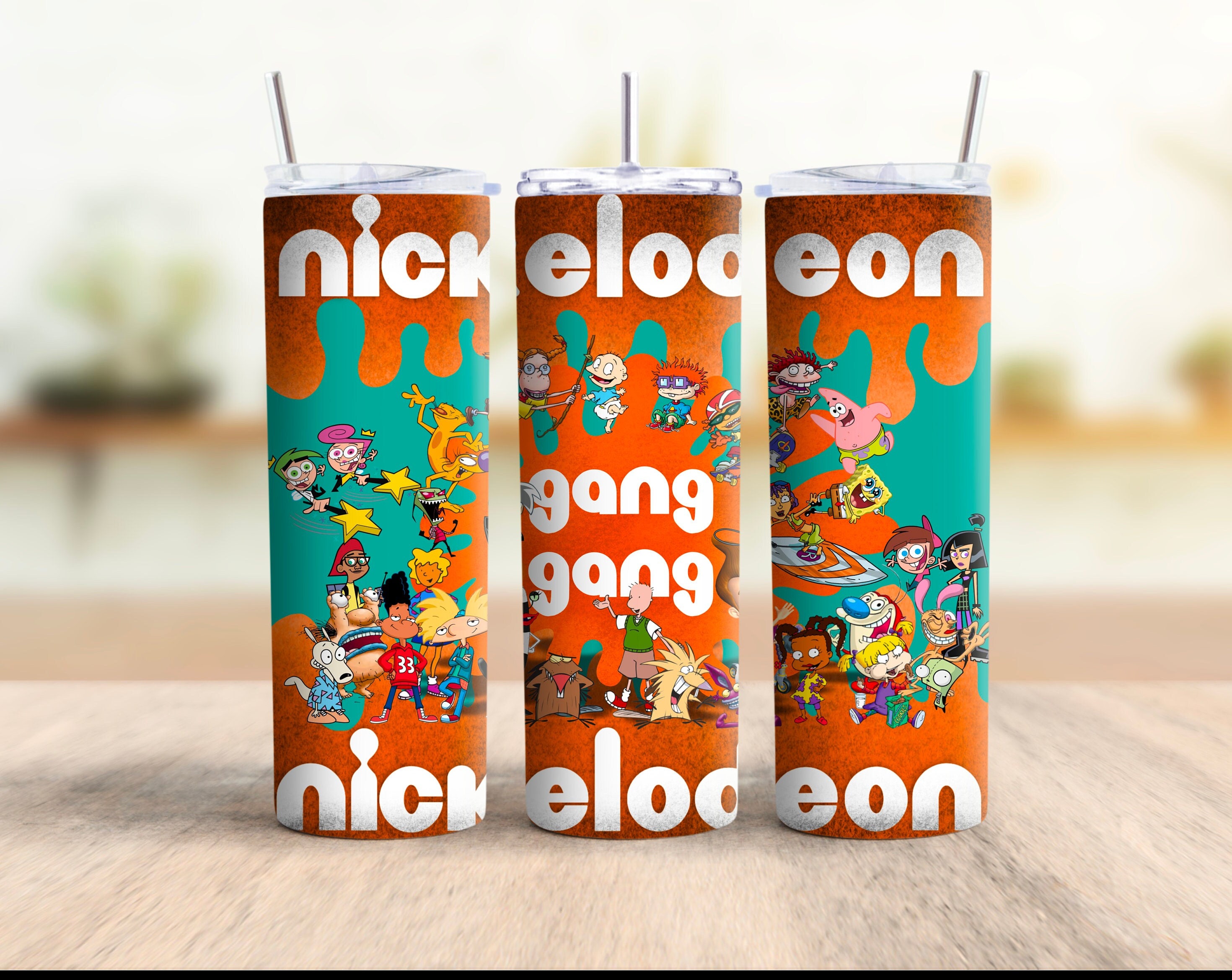 Nickelodeon Car Accessories: License Plate, Coaster & Tumbler Wrap (PNG ...