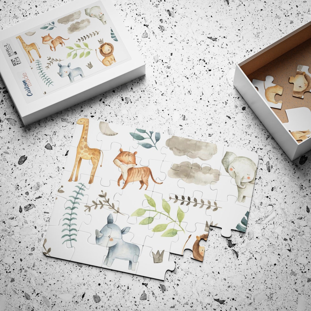 Baby Animals Kids' Puzzle, 30-piece - Etsy