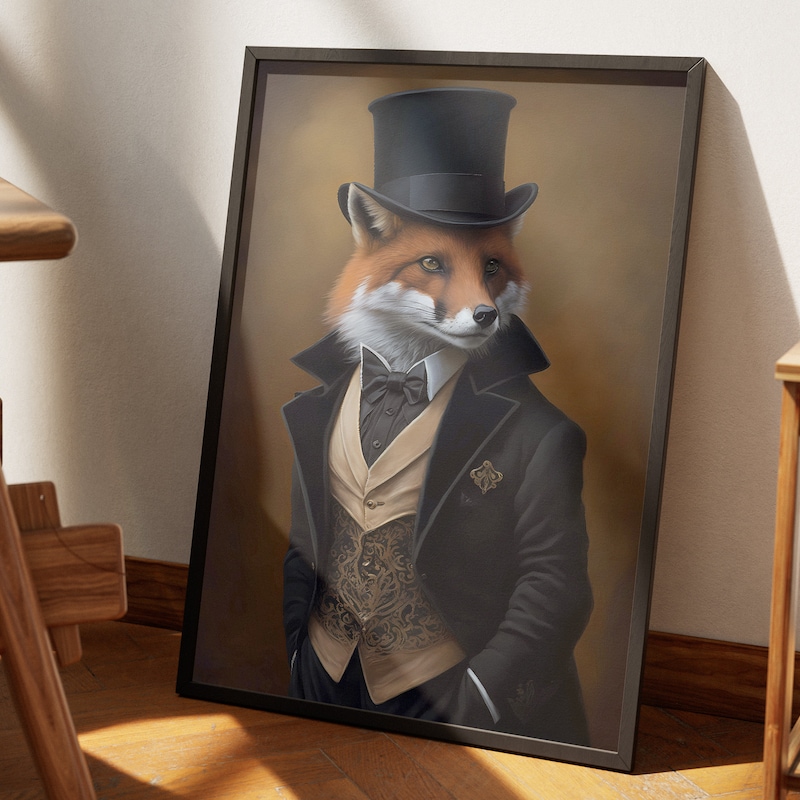 Fox Prints - Etsy