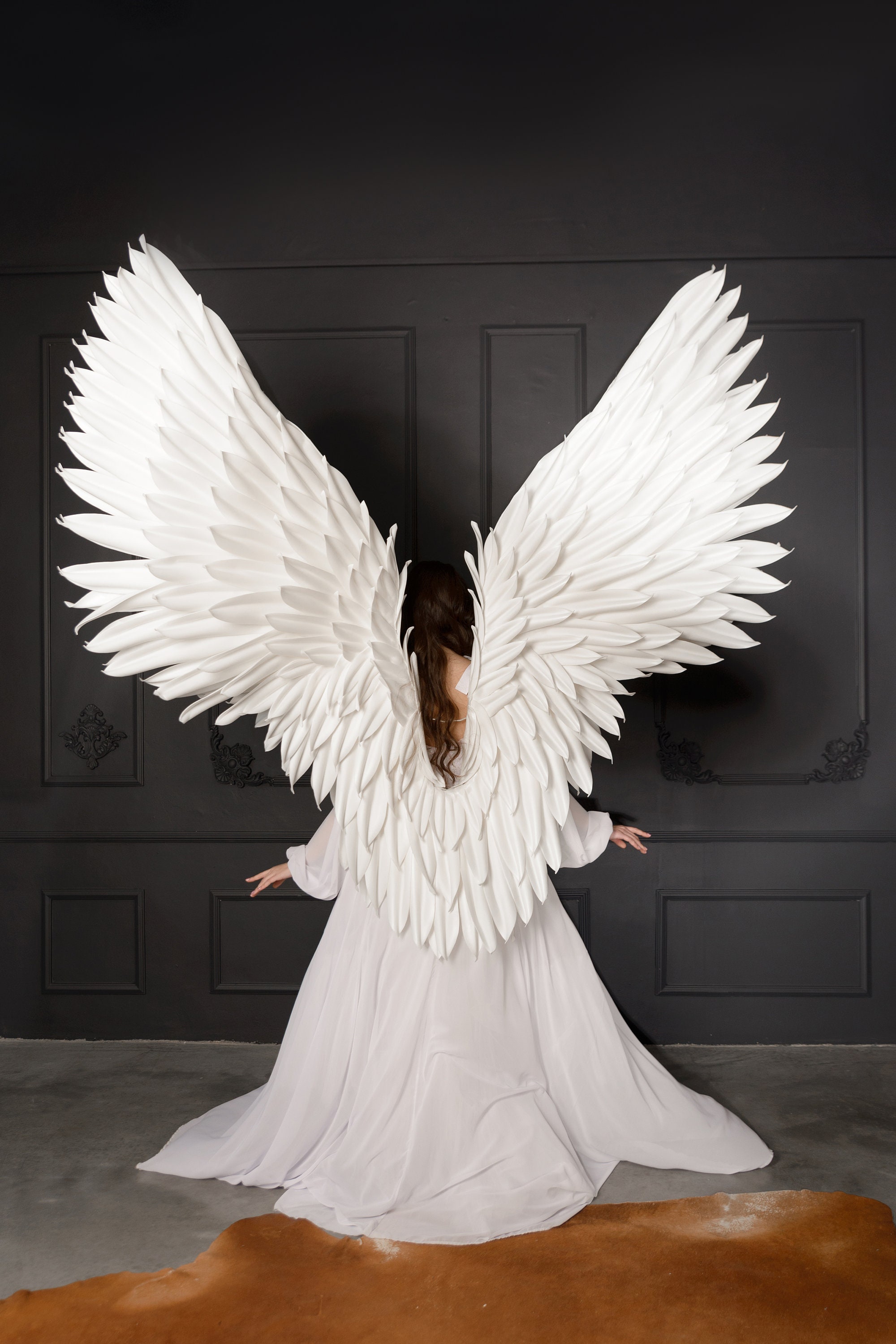 White Angel Wings Costume Costume for a Photo Shoot Angel - Etsy
