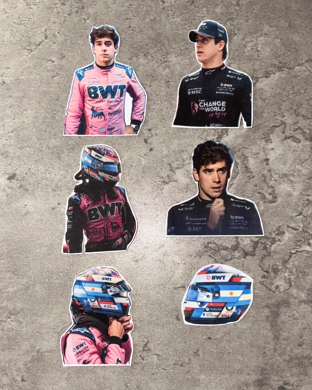 Franco Colapinto Sticker Set - Etsy