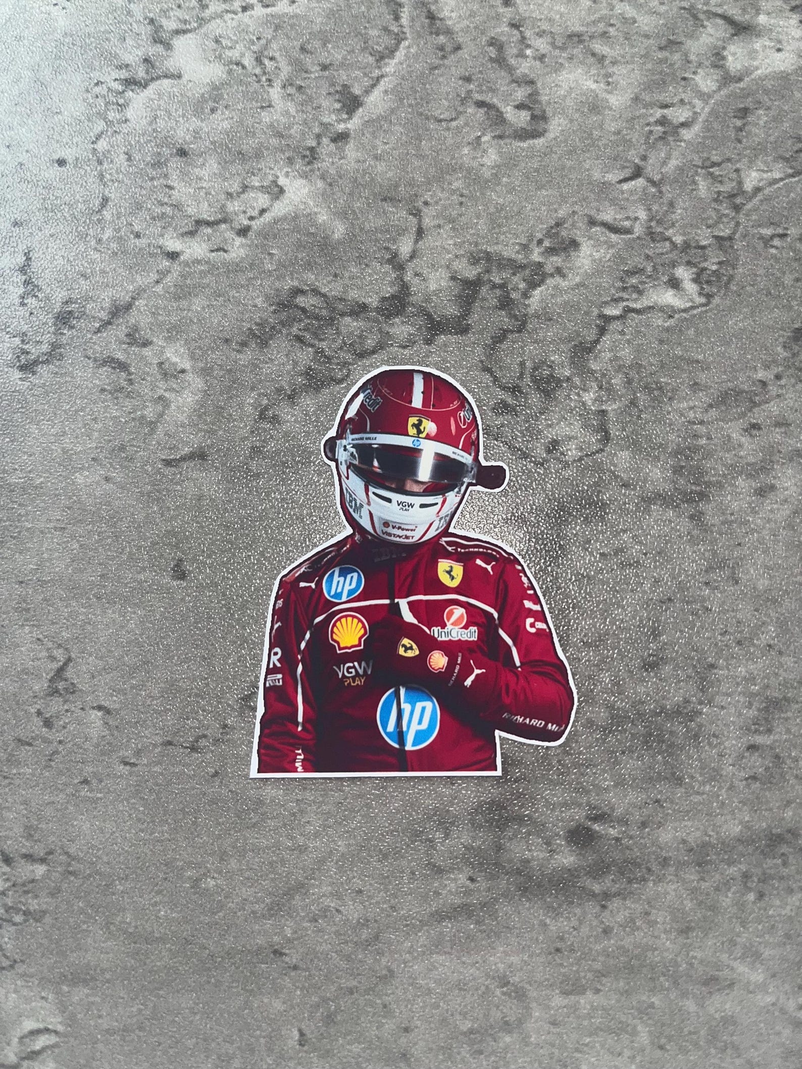 Charles Leclerc Sticker Set - Etsy