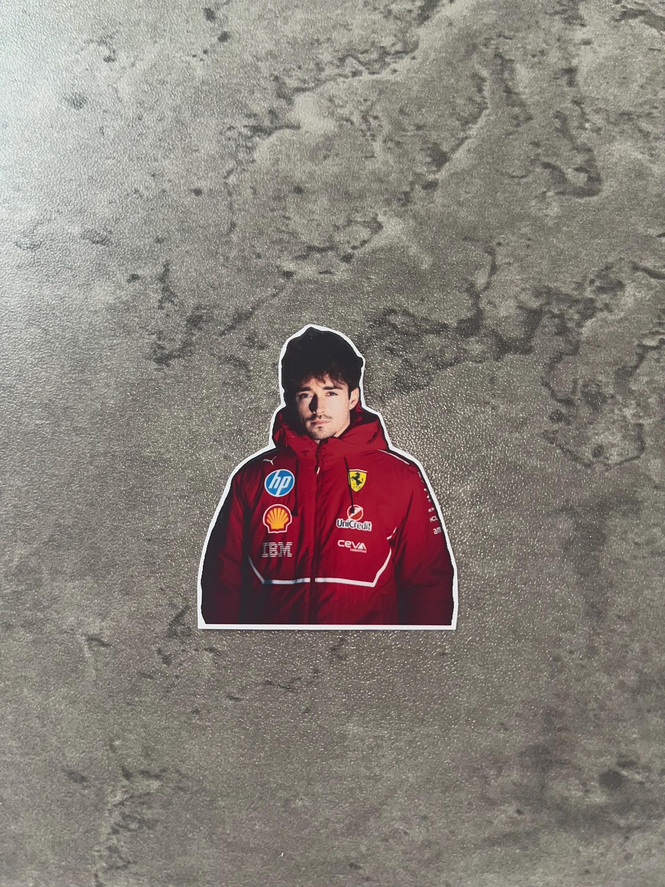 Charles Leclerc Sticker Set - Etsy