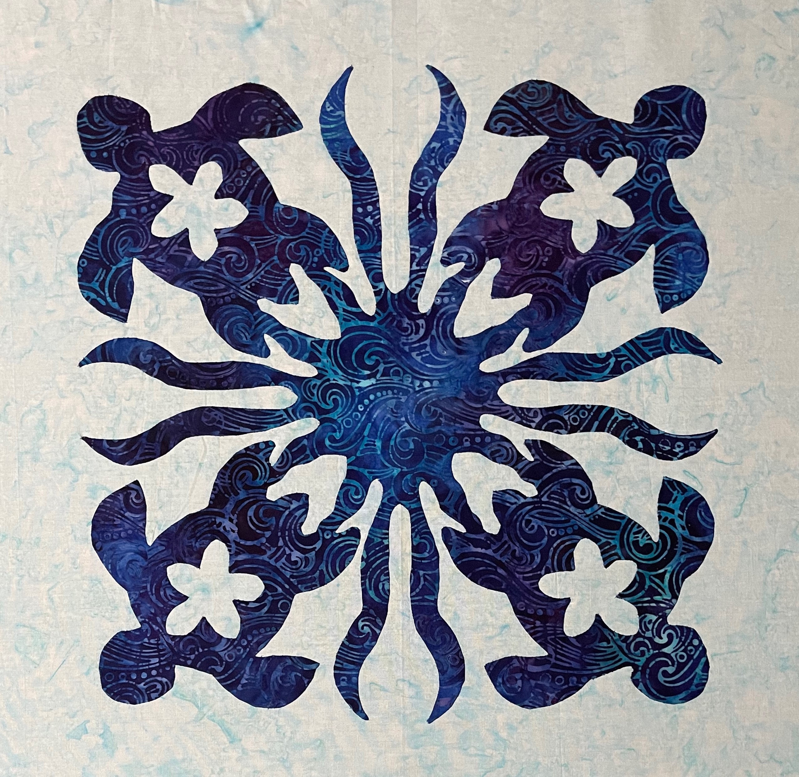 Honu Turtle Hawaiian Applique Quilt Pattern - Etsy