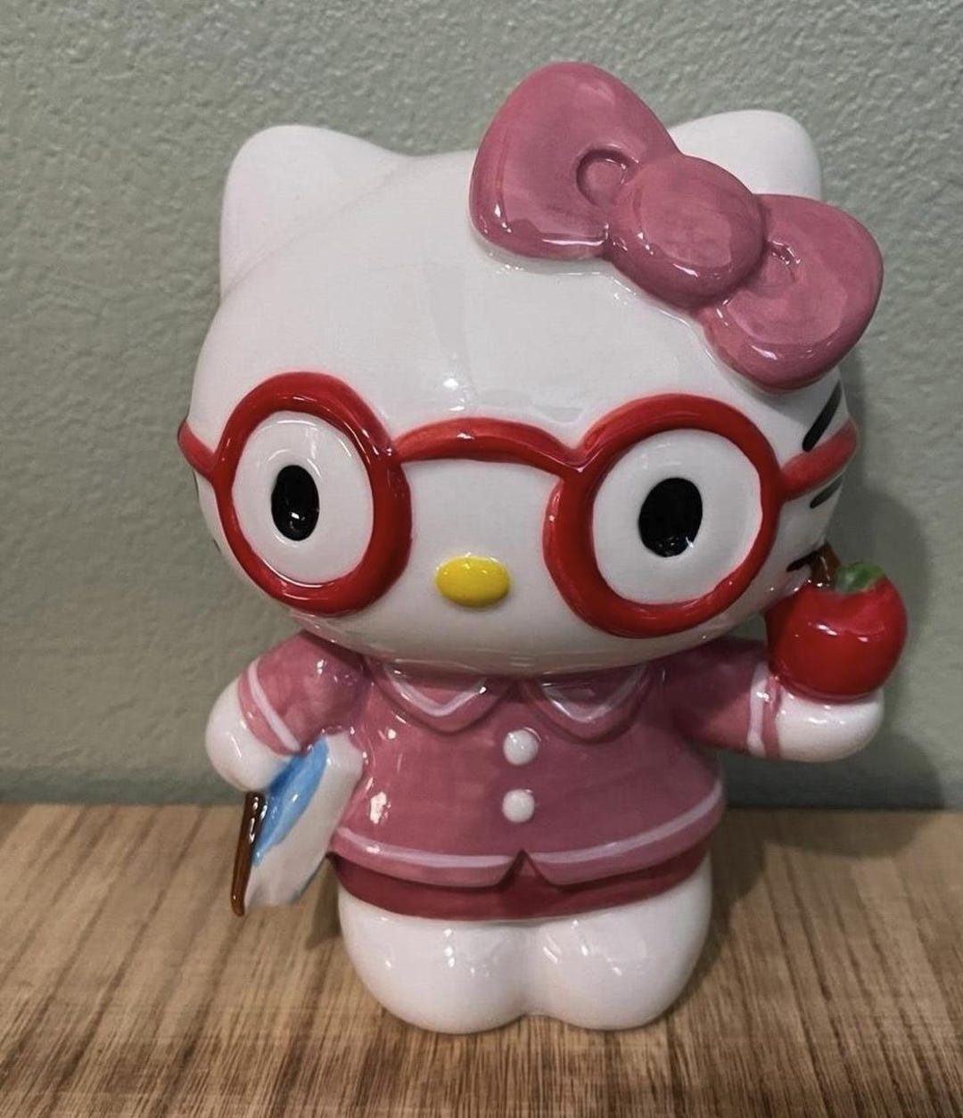 Hello Kitty School Teacher Figurine Ceramic - Etsy