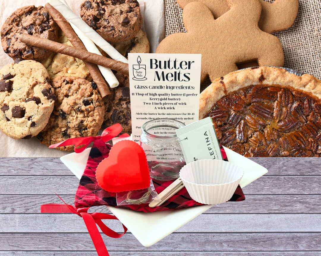 DIY Edible Chocolate Butter Candle Kit, Cocoa Gift, Candle Kit ...