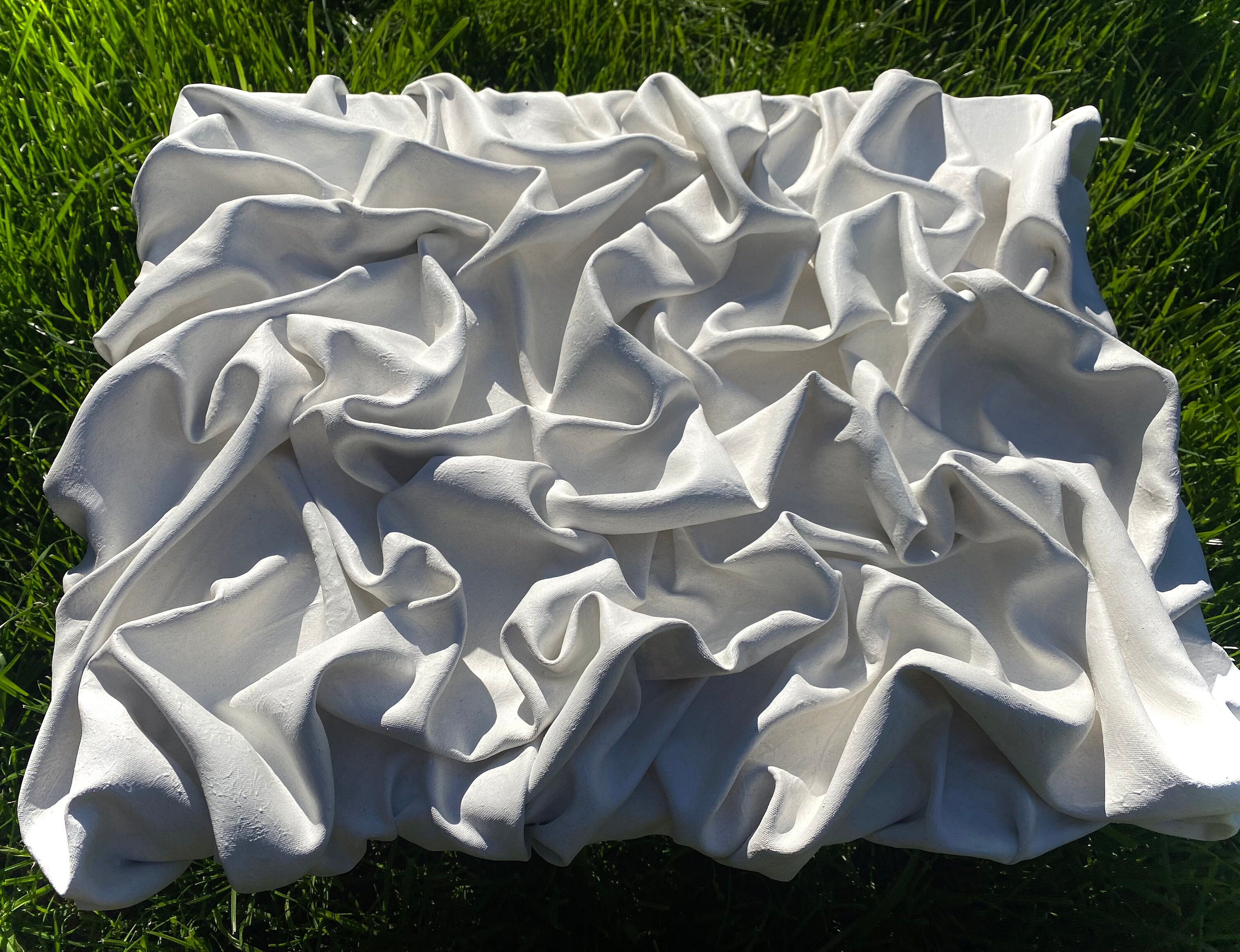 Silky Shadows, Textured Wall Art, Modern Art, Wall Abstract, Plaster ...