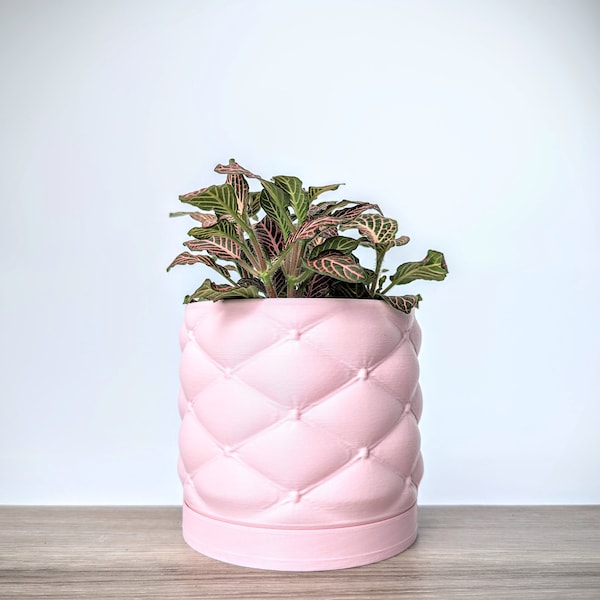 Pink Planter - Etsy