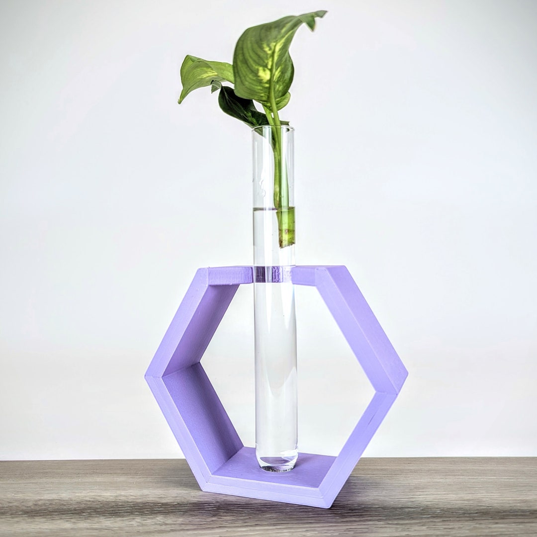 Hexagon Propagation Station in Lavender Light Purple, Honeycomb Test ...