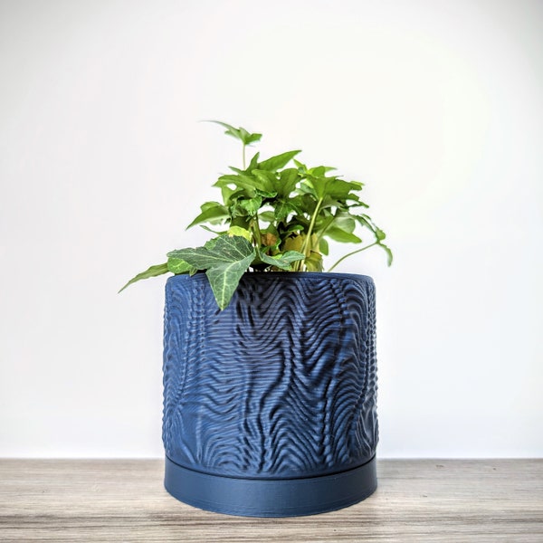 Navy Planter - Etsy