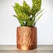 Copper Plant Pot, Ripple Planter With Drain Tray, Made From an Eco ...