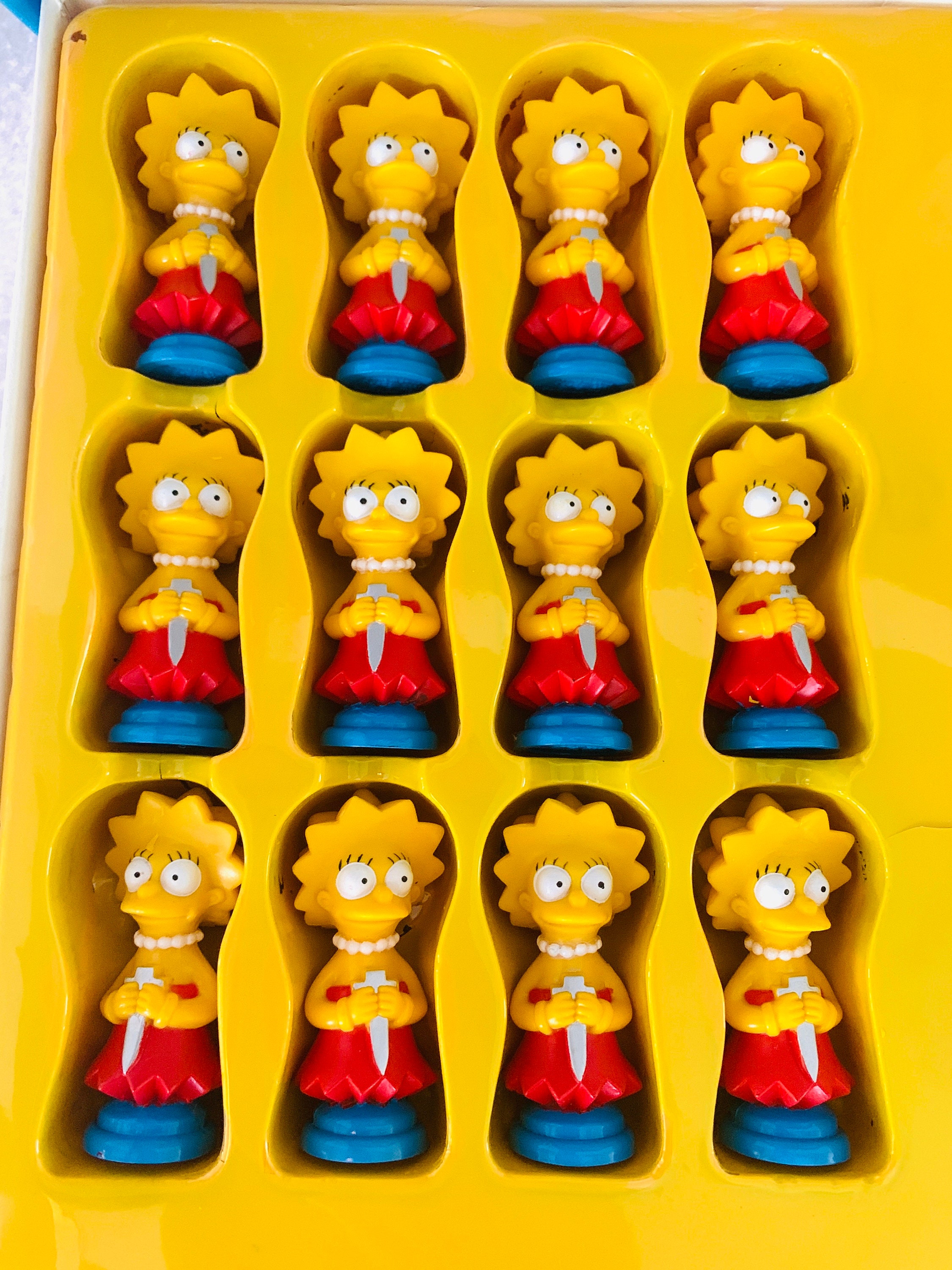 The Simpsons 3D Checkers Game Collectors Edition. Open Box - Etsy