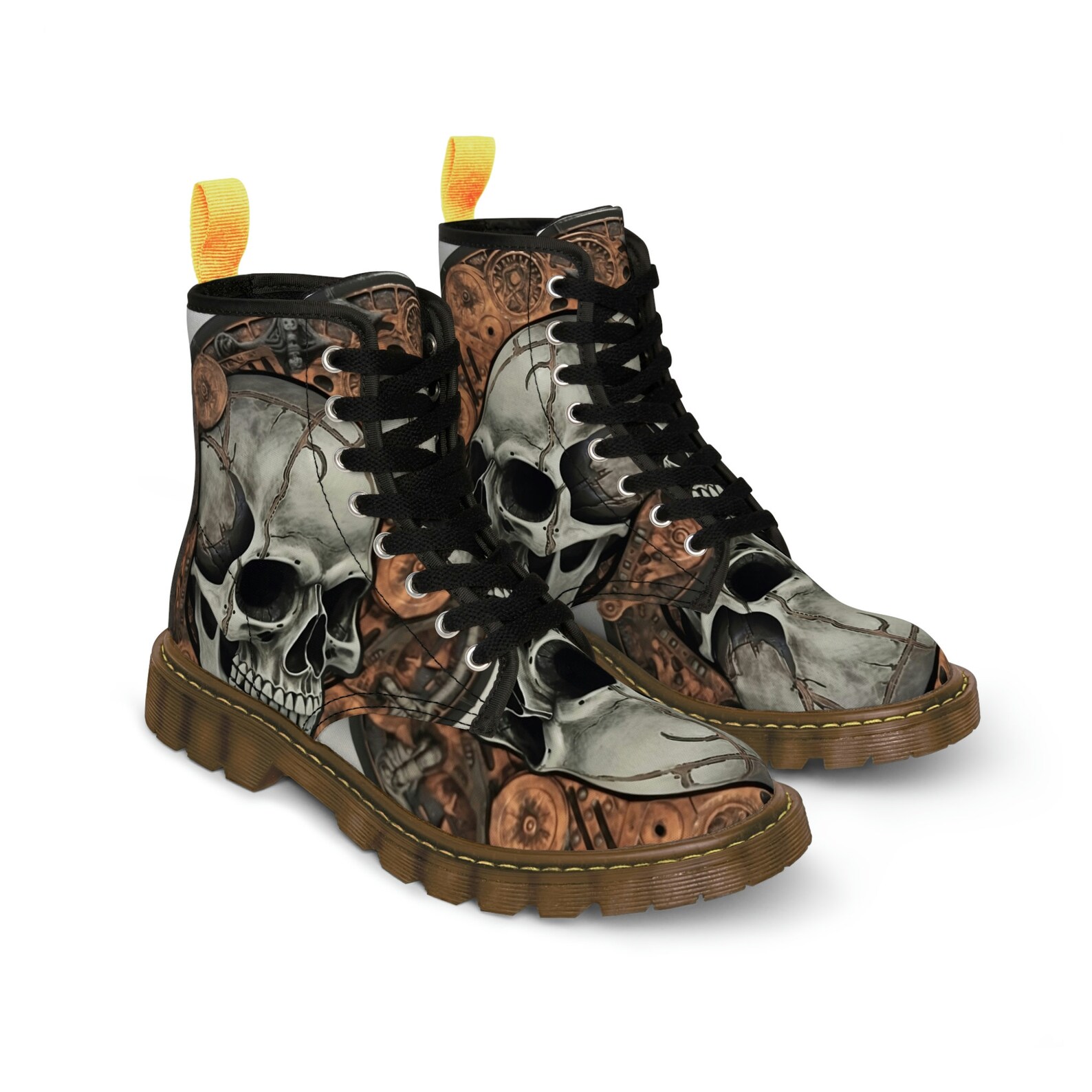 Men's Canvas Boots Wild Designs Shoes Footwear Shoes Statement ...