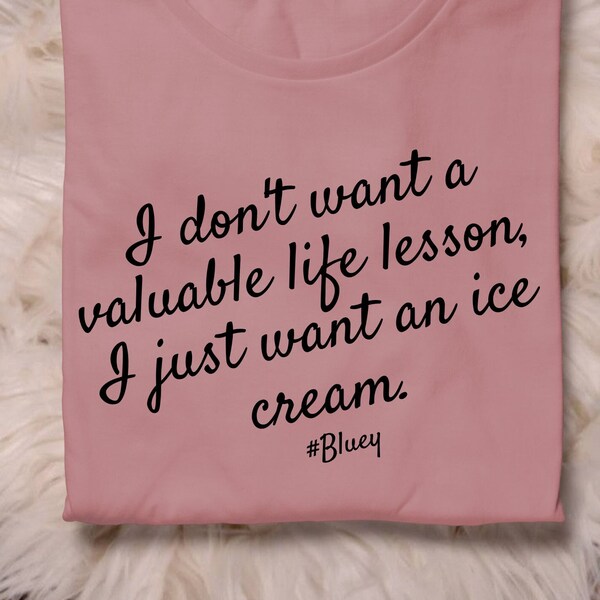 Bluey I Don't Want - Etsy Bluey I Don't Want - Etsy
