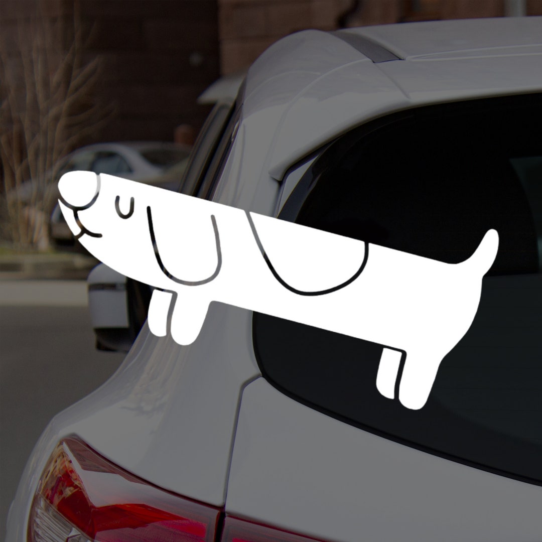 Solid Long Dog Vinyl Decal Hidden in Every Episode Premium Outdoor ...