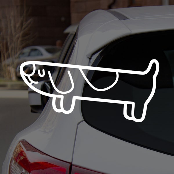 Dog Car Decals - Etsy